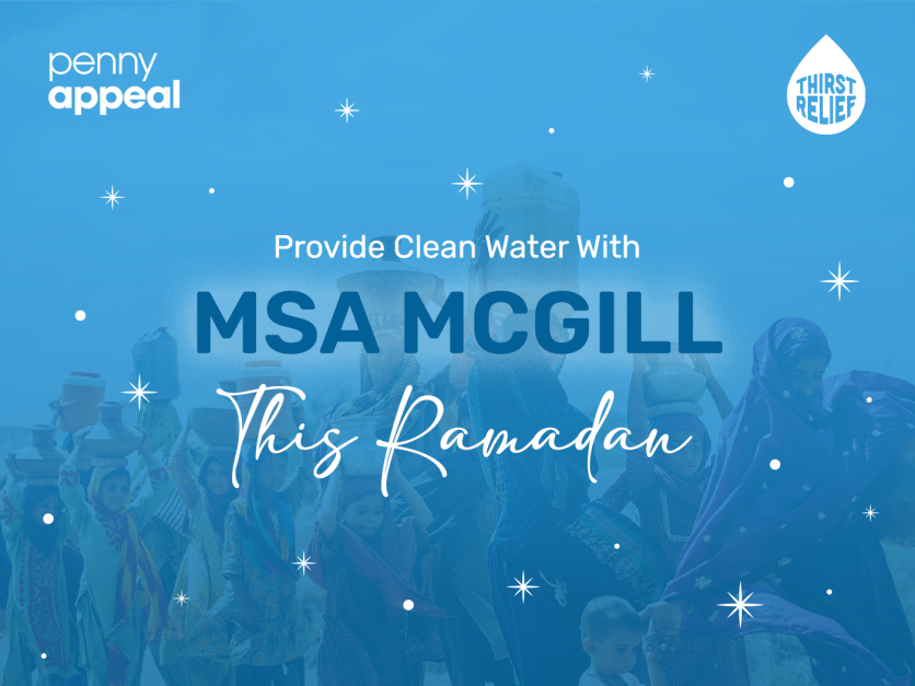 Provide Clean Water with MSA McGill | LaunchGood | LaunchGood